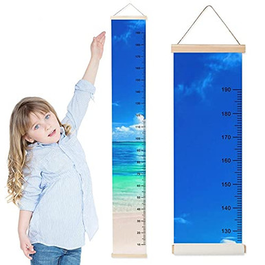 Growth Chart for Kids Beautiful Sea Children Height Measurement Ruler ...