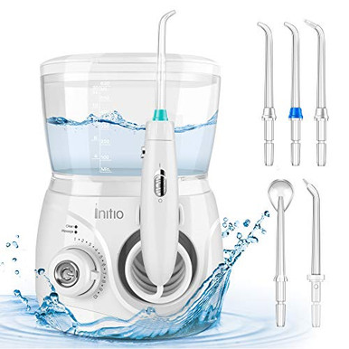 Initio Water Dental Flosser 2 Modes- 10 Adjustable Modes-Oral Irrigator ...