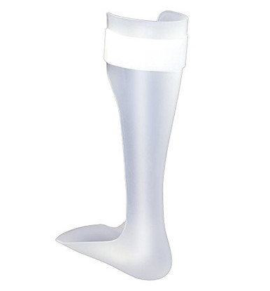 Solid Ankle AFO -Ankle Foot Orthosis- - Short Foot Plate -Left - Large ...
