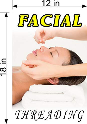 Eyebrows XVIII Facial Threading Services Salon Mesh Decor See-Through ...