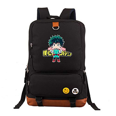 GO2COSY Anime My Hero Academia Backpack Deku Ochako Daypack Laptop ...