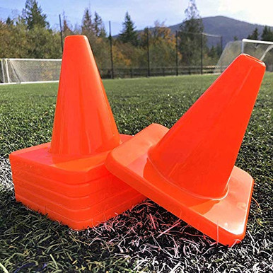 Heavy and Tough 6inch Cones - Won't Fly Away in Wind or Crack/Break ...