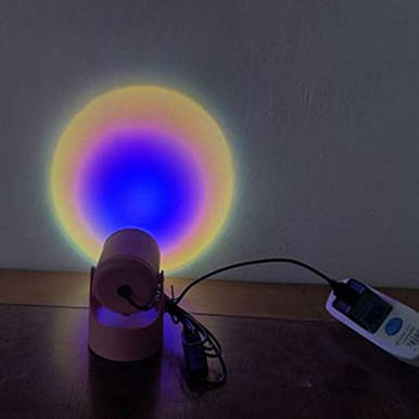 New Modification 90 Degree Sunset Projection Led Light-Romantic Visual ...