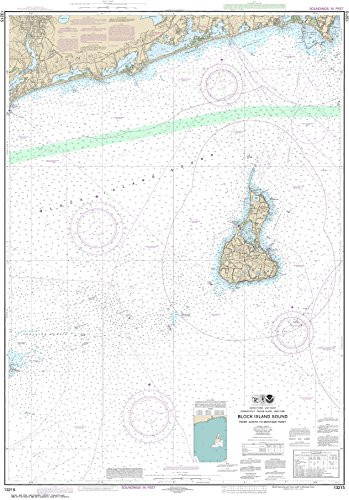 NOAA Chart 13215 Block Island Sound Point Judith to Montauk Point- 48 ...