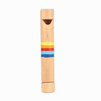 Drfeify Wooden Whistle Push and Pull Wood Flute Fipple Piccolo Musical ...
