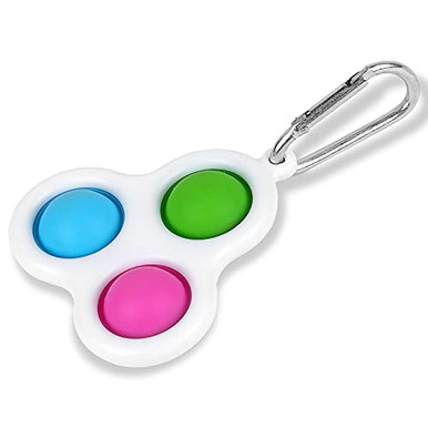 LKJIO Simple Dimple Fidget Toy Satisfying Fidget Toys Silicone Anxiety ...