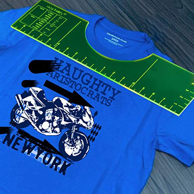 T Shirt Rulers to Center Designs Acrylic Alignment Ruler Guide Tool for ...