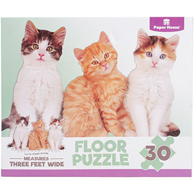 Paper House Productions PUZ-4006E Floor Puzzle Kittens ...
