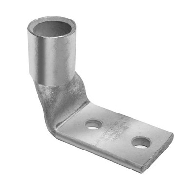 Burndy YAZ6C-2TC14 Two Hole Hylug Code Conductor Long Barrel Copper ...