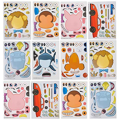 Make A Sticker Assorted Stickers Great for Arts and Crafts Party Favors ...