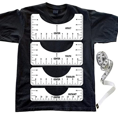 T-Shirt Alignment RulerT-Shirt Vinyl Ruler Guide - Centering Design ...