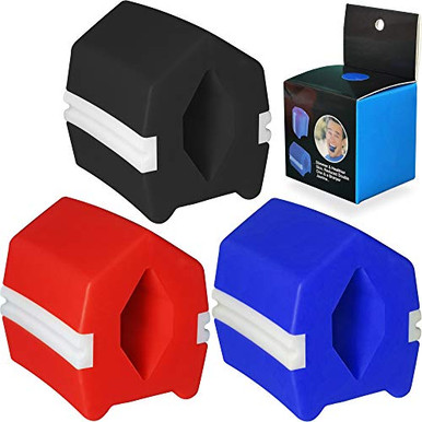 `-3 Pack-Jaw Exerciser for Men and Women - Durable Chisell Jawline ...