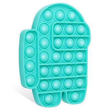 Push Pop Bubble Sensory Fidget Toy Silicone Squeeze Sensory Toy ...