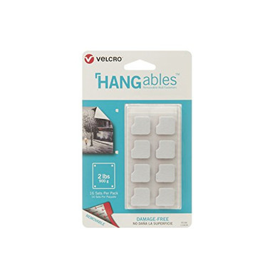 VELCRO Brand HANGables - Removable Wall Fasteners - Decorate Without ...