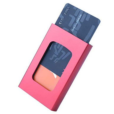 Aluminum Cards Holder Credit Cards Protector RFID Blocking Metal Cards ...