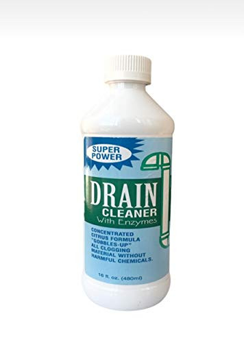 Drain Cleaner with Enzymes - Instant Clog Remover for Household or ...