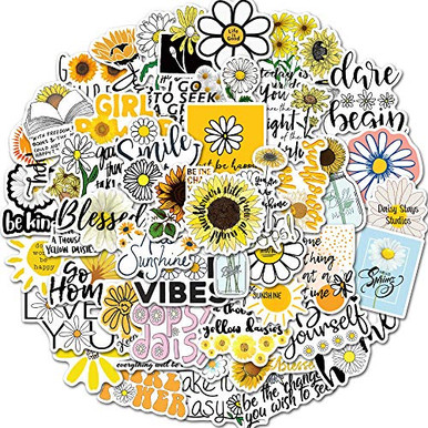 VSCO Quotes Stickers for Hydro Flask ALIENSX Waterproof Vinyl Trendy ...