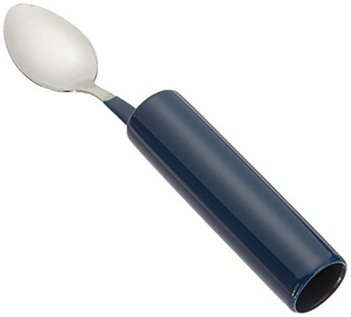 Sammons Preston Built-Up Handle Teaspoon, Steel Cylinder Grip Coated in ...