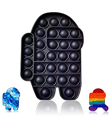 Push Pop Fidget Toy Pack Push Pop Bubble Fidget Sensory Toy Relief ...