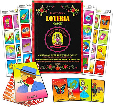 Mexican Bingo Loteria Game Set - Complete Loteria Mexican Bingo Bundle ...