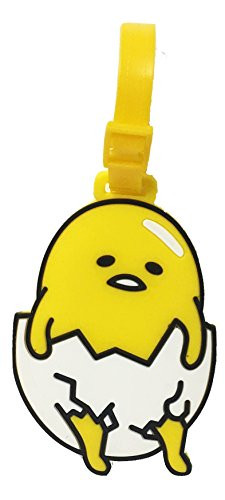Gudetama Eggs Stylish PVC Suitcase Baggage Travel Luggage Id Name Tag ...