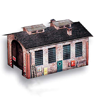 ECLENYES 1-87 HO Scale Building Warehouse Model Railway Models ...