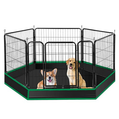 king do way Pet Playpen Mesh Top Cover with Shaded Areas for Pets and ...