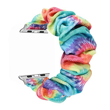 Scrunchie Elastic Watch Bands Multicolor Flannel Warm Cozy Fuzzy ...