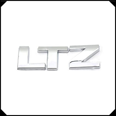 OnlyYou.X Chrome LTZ Emblem LTZ Letters Logo LTZ Badge Compatible with ...