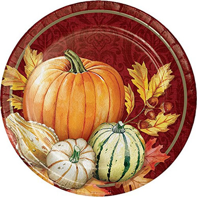 Creative Converting Party Creations Paper Plate Autumn Bounty ...