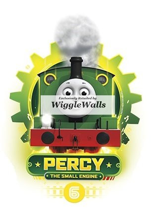 5 Inch Percy No. Number 6 The Small Engine Thomas The Tank and Friends ...