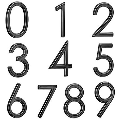Mailbox Numbers Door Numbers 0-9 Self-Adhesive 2-Inch Address Number ...