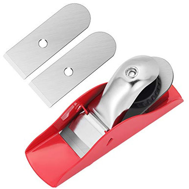 Mini Hand Planer with 2 Pieces Replacement Blade Adjustable Block Plane ...