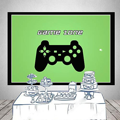 HUAYI Video Game Backdrops for Photography Gaming Background Game Zone ...