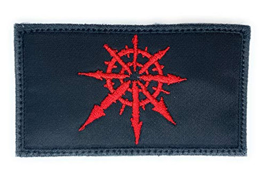 Warhammer 40K Chaos Patch - Funny Tactical Military Morale Embroidered ...