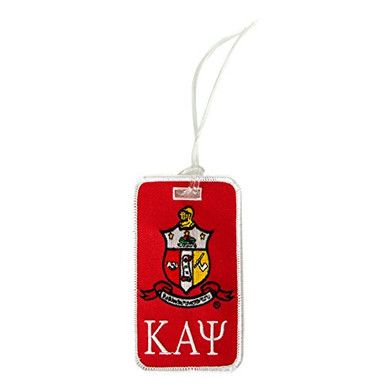 Kappa Alpha Psi Fraternity Crest Embroidered Luggage Tag Bag Nupe ...