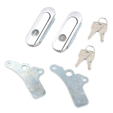 Coshar Electric Box Panel Lock Plane Cam Lock with Two Key Zinc Alloy ...