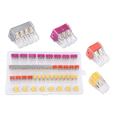 Push-in Wire ConnectorAigreat 2-4- 6-8 Port Conductor Combination ...