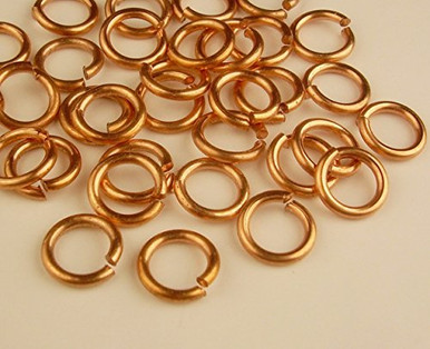 Wholesale 18Ga Copper Jump Ring 8 MM O-D -Pack of 1000 ...