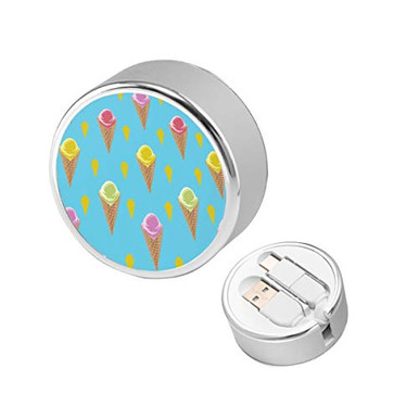 Multi USB Charger Cable Retractable 2 in 1 Multiple Charging Cord ...
