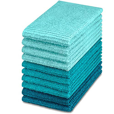 DecorRack 10 Pack 100 percent Cotton Bar Mop 16 x 19 inch Ultra ...