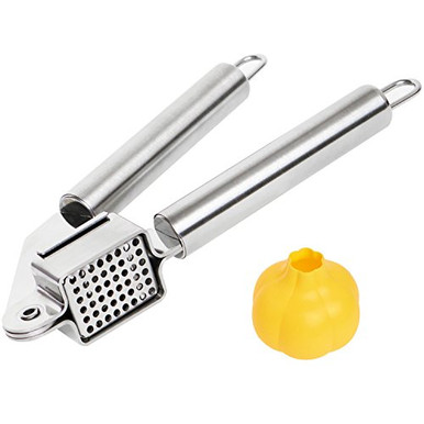Garlic Press by ADYZON - Best Professional Stainless Steel Mincer ...