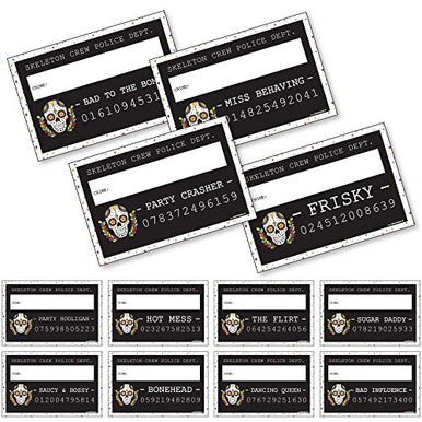 Day Of The Dead - Party Mug Shots - Photo Booth Props Halloween Sugar ...