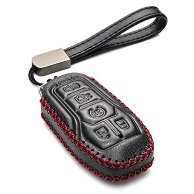 Vitodeco Genuine Leather Smart Key Fob Case Cover Protector with ...