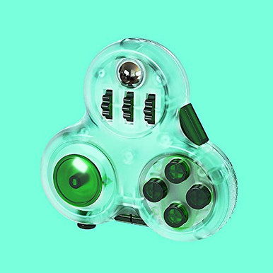 Fidget Controller Pad Cube for Kids Adults Stress Relief 10 Fidget ...