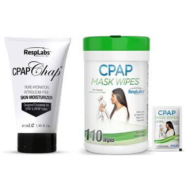 RespLabs CPAP Chap Face Cream Petroleum Free and Non-Greasy CPAP Lotion ...