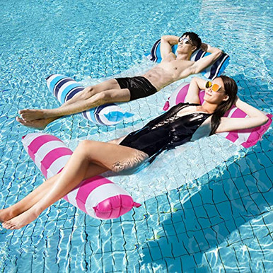 Leopinky Inflatable Pool Floats Adult 2 Pack Summer Pool Floats Adult ...