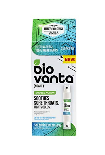 Biovanta Throat Spray The New Spray with Scientifically Proven Cold and ...