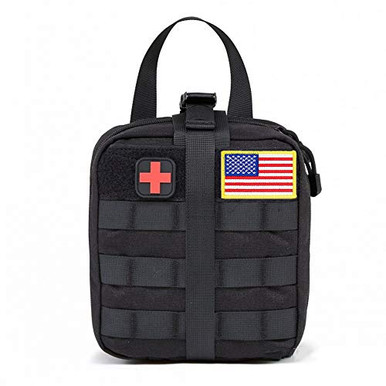GOOD TAKE First Aid Pouch Patch Bag Molle Hook and Loop Amphibious ...