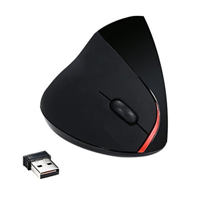 Homyl Wireless Ergonomic Vertical Mouse Upright Mice 2400DPI for PC ...